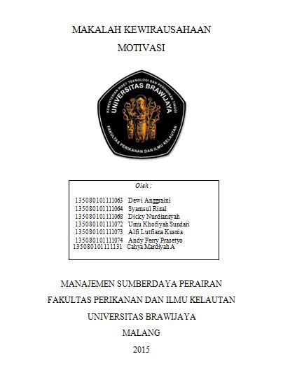Contoh Dan Cara Membuat Karya Tulis Ilmiah Makalah Kelas Bimbel