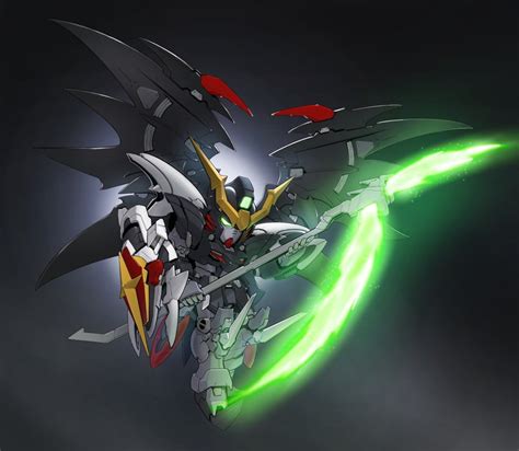 Gundam Deathscythe And Gundam Deathscythe Hell Custom Gundam And 2