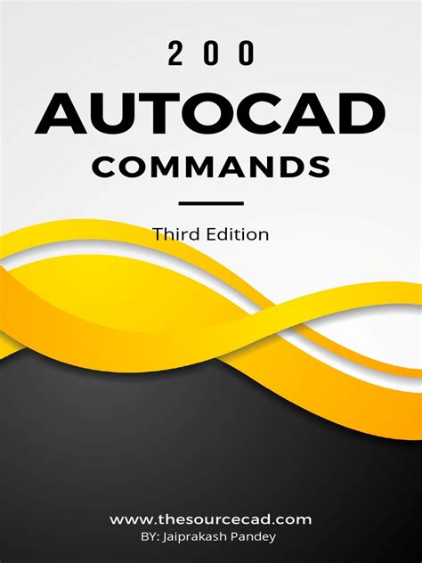 200 Autocad Commands 3rd Edition Pdf Keyboard Shortcut Computer