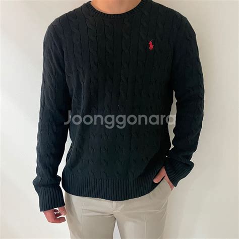 폴로 남자 니트 자켓코트 중고나라