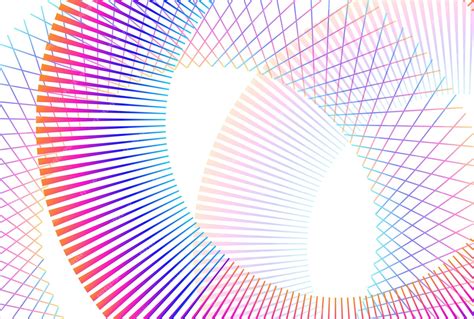 Premium Vector Abstract Spiral Rainbow Design Element On White Background Of Twist Lines
