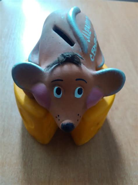 Статуетка копилка миша на сирі — ціна 150 грн у каталозі Статуетки