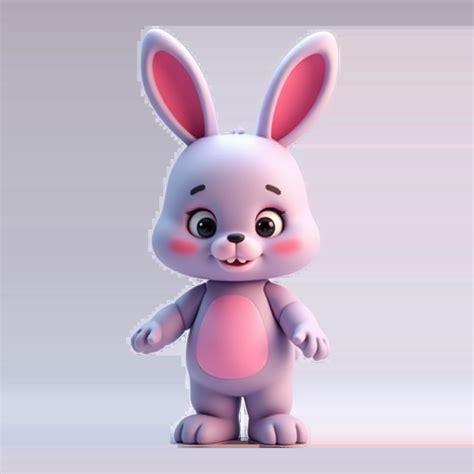 Free Cartoon Bunny Pngs Funny Rabbit Illustrations