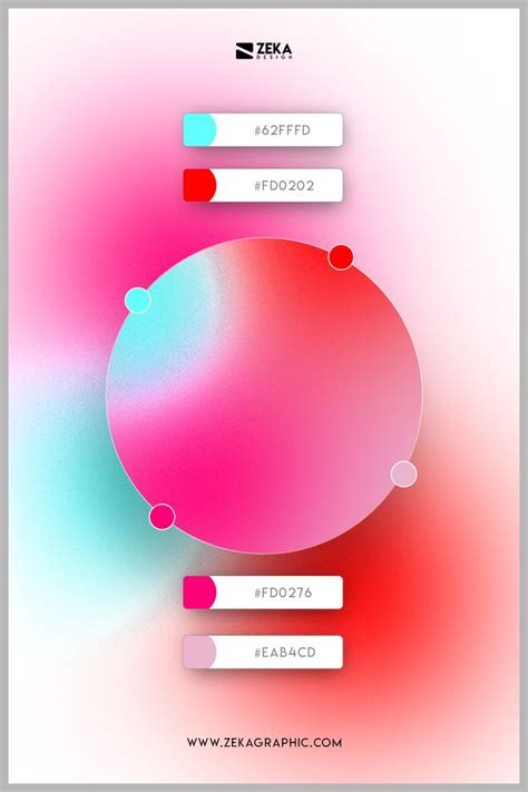 20 Modern Color Gradient Ideas For Graphic Design Trends 2021 Color