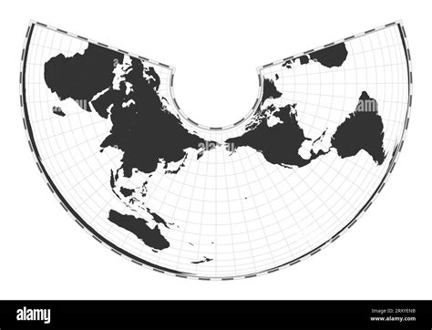 Albers Projection Stock Vector Images Alamy