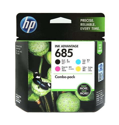 HP정품잉크 NO.685 F6V35AA(CZ121A+CZ122A+CZ123A+CZ124A) - 티몬