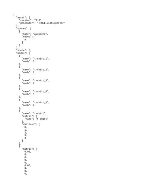Object Gltf Pdf