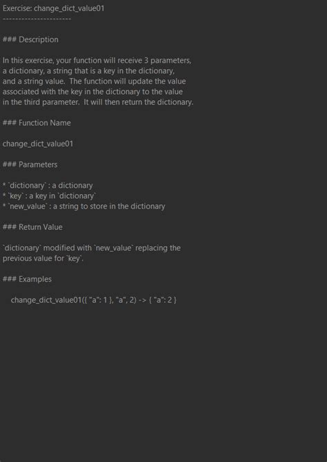 Solved Exercise Getdictvalue01 Description In This