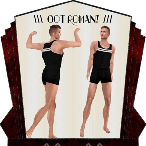 Second Life Marketplace Got Roman Mesh Boxers And Tanks Ciliangel
