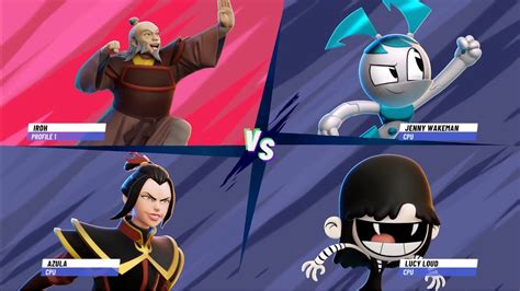 Nickelodeon All Star Brawl Iroh Brawl Pack Gameplay Youtube