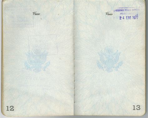 1972 Passport Patrick And Stephanie