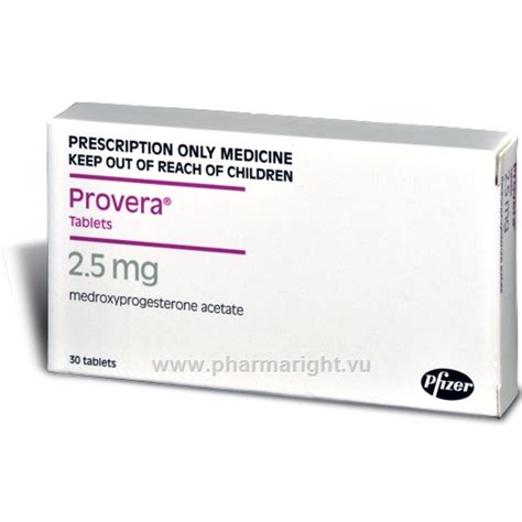 Provera 25mg Pharmarightvu