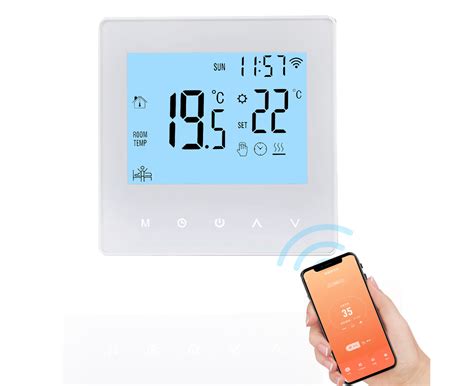 Smart Tuya Wifi Thermostat 16a Digital Programmable Lcd Display Underfloor Heating Temperature
