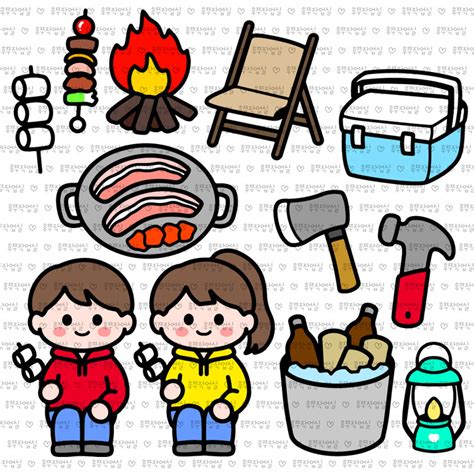 캠핑아이콘상업용아이콘캠핑