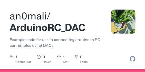 GitHub An Mali ArduinoRC DAC Example Code For Use In Connecting Arduino To RC Car Remotes