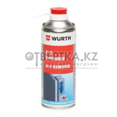 Удалитель клея-герметика Wurth (K+D) (400 мл) 089010063 купить в Алматы ...