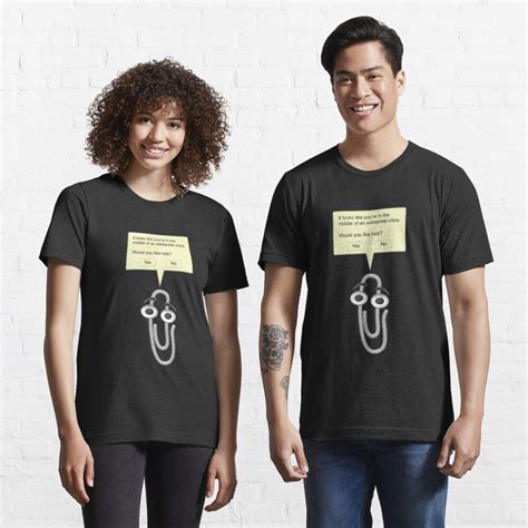 Clippy T Shirt For Sale By Traicongquan Redbubble Clippy T Shirts