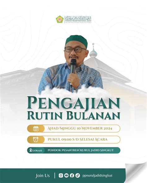 Pamplet Simple Pengajian Rutin