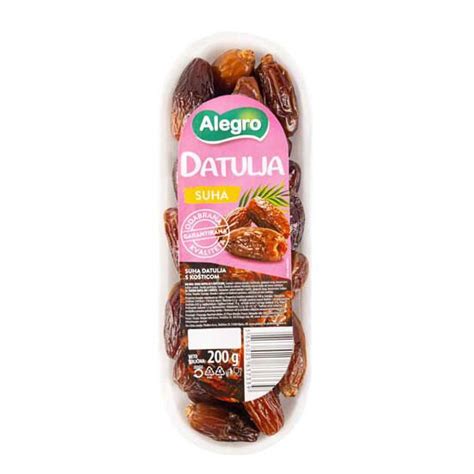 Datulja S Košticom Alegro 200 G Plodine Akcija Njuškalo Katalozi
