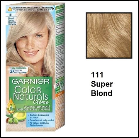 Garnier Color Naturals Creme Permanent Color 111 Ashy Very Light Blond ...