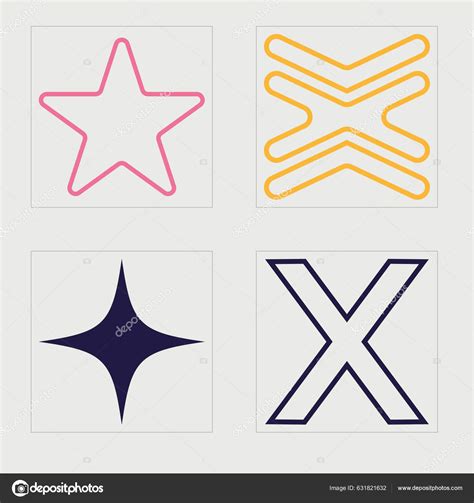 Set Y2K Style Vectors Objects Rave Psychedelic Retro Futuristic Set Stock Vector By