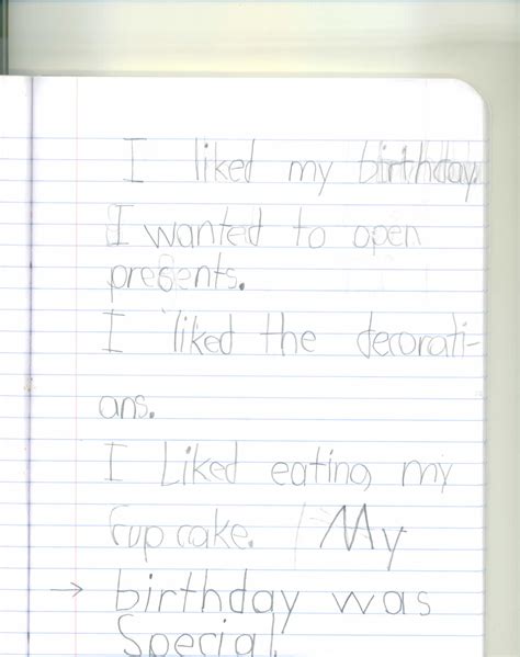 Jacobs Second Grade Year