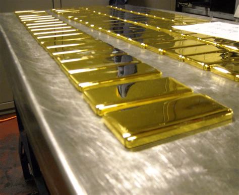 Cast Bars Automated Gold And Silver Casting Plant Flameless Tunnel