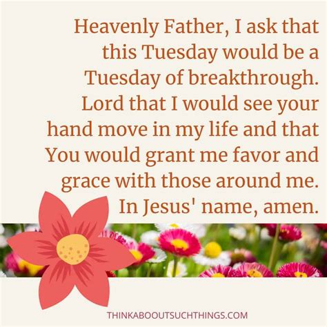 Tuesday Prayer Powerful Prayers To Declare And Share With Images