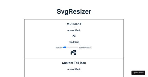 React Svg Resizer Examples Codesandbox