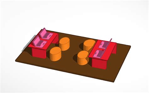 3d Design Table Computer Tinkercad