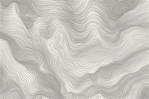 Premium Ai Image Pattern Of Topographic Contour Lines