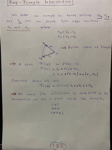 Github Enessahin4120intersection Part 6 Barycentric Coordinates