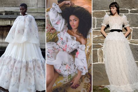 All In Bloom Floral Wedding Gowns Accessories Bridalguide