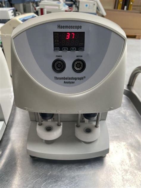 Used Haemoscope Teg 5000 For Sale 815 Usd Item 2222121 Bimedis