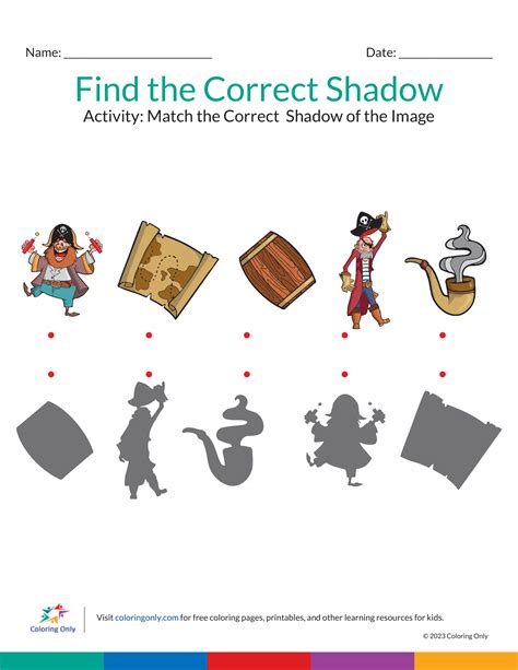 Find The Objects Free Printable