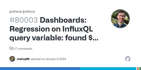 Dashboards Regression On Influxql Query Variable Found Expected