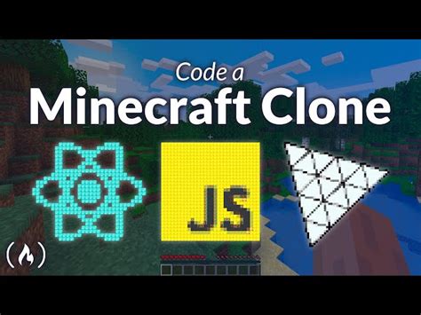 code a minecraft clone with javascript react three js tutorial