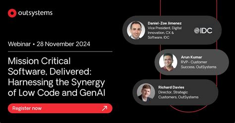 Outsystems On Linkedin Genai Appdev Lowcode