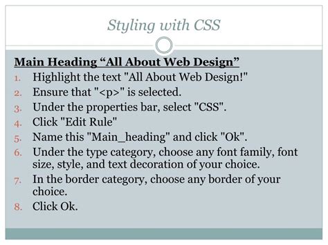 Ppt Introduction To Web Page Design Powerpoint Presentation Free