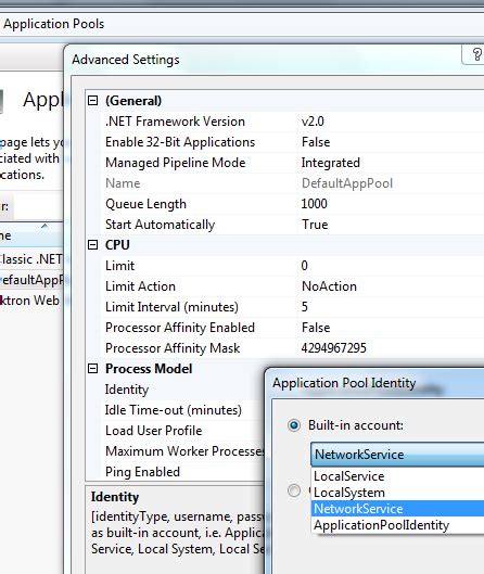 Application Pool