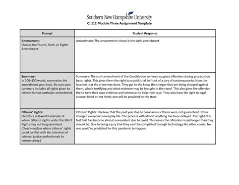 Module 3 Assignment Intro To Cj Cj 112 Module Three Assignment