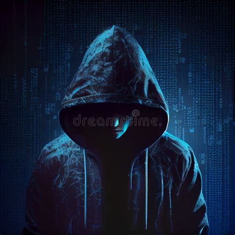 Hacker Programmer Modern Spy Illegal Data Search Ai Generated Image