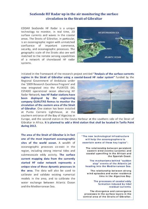 Pdf Gibraltar Strait Hf Radar Project Dokumen Tips