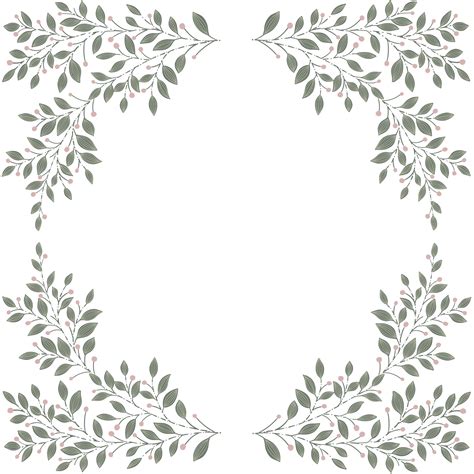Flower Frames Design 22554443 Png