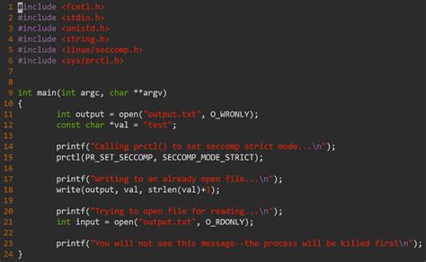 Linux Security Understand And Practice Seccomp Syscall Filter By