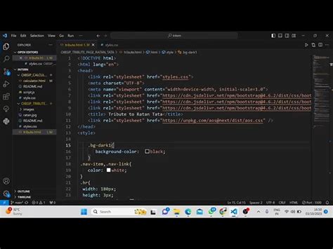 Sheikh Firdous Fatima On Linkedin Created A Tribute Page Using Html