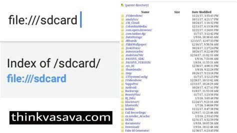 Use Filesdcard On Android To View Files In The Browser