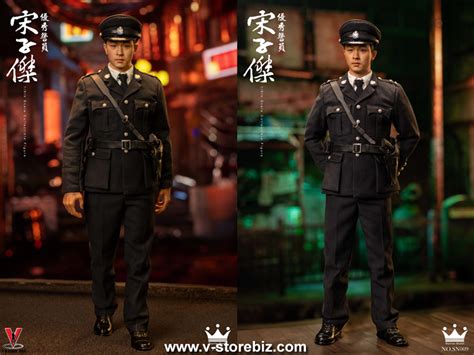 Warrior Model Sn009 1980s Royal Hong Kong Police Officer Song Zijie V Store Collectibles