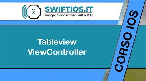 tableview in viewcontroller swiftios