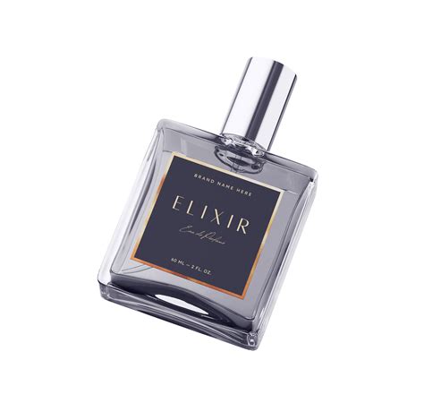 Editable Perfume Label Template Perfume Bottle Labels Perfume Bottle